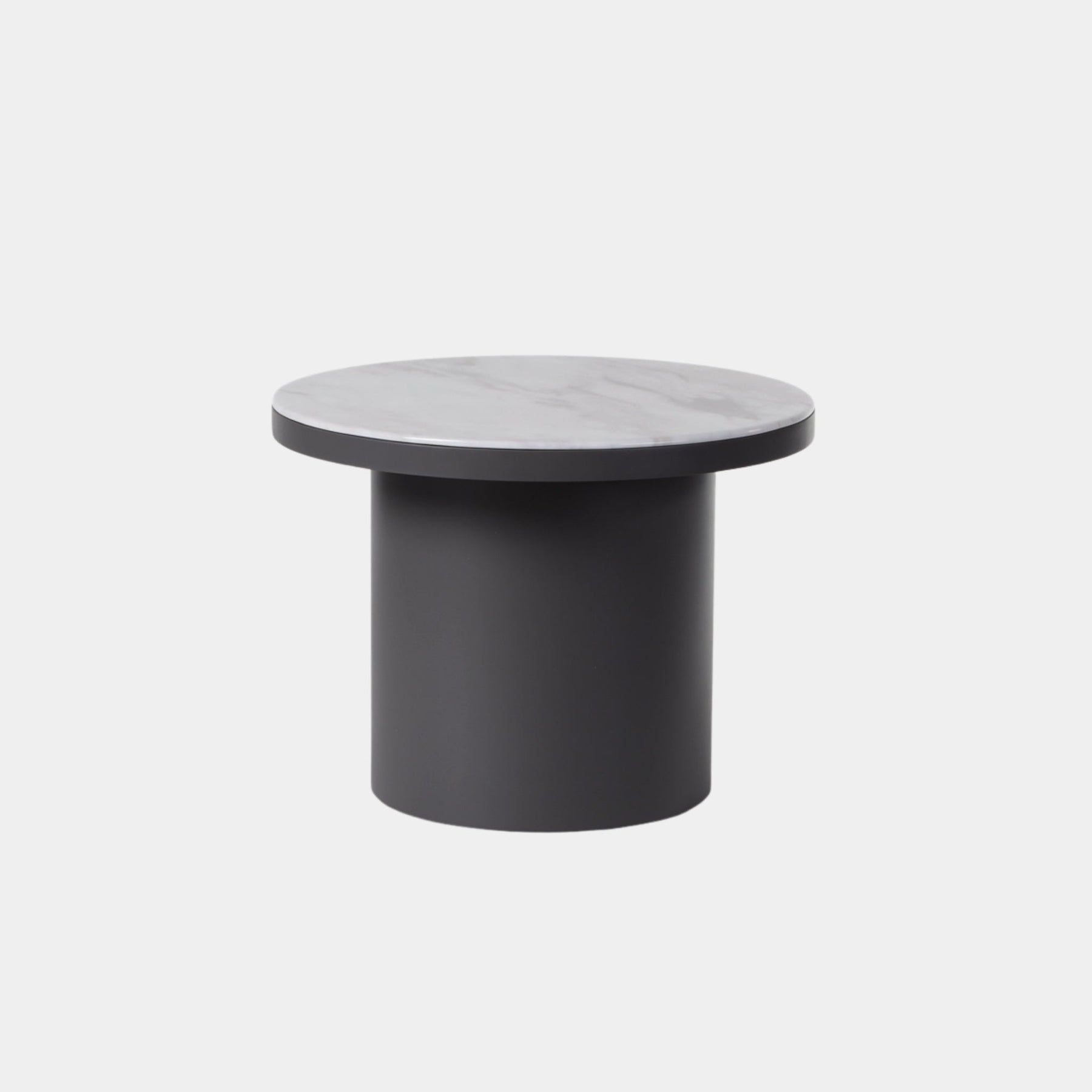 Marble Look Side Table