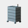 360° Swivel Trolley | Swivel Storage Trolley | Multi-Level