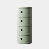 Combi Plastic Storage Unit | Modular Plastic Storage & Side Table