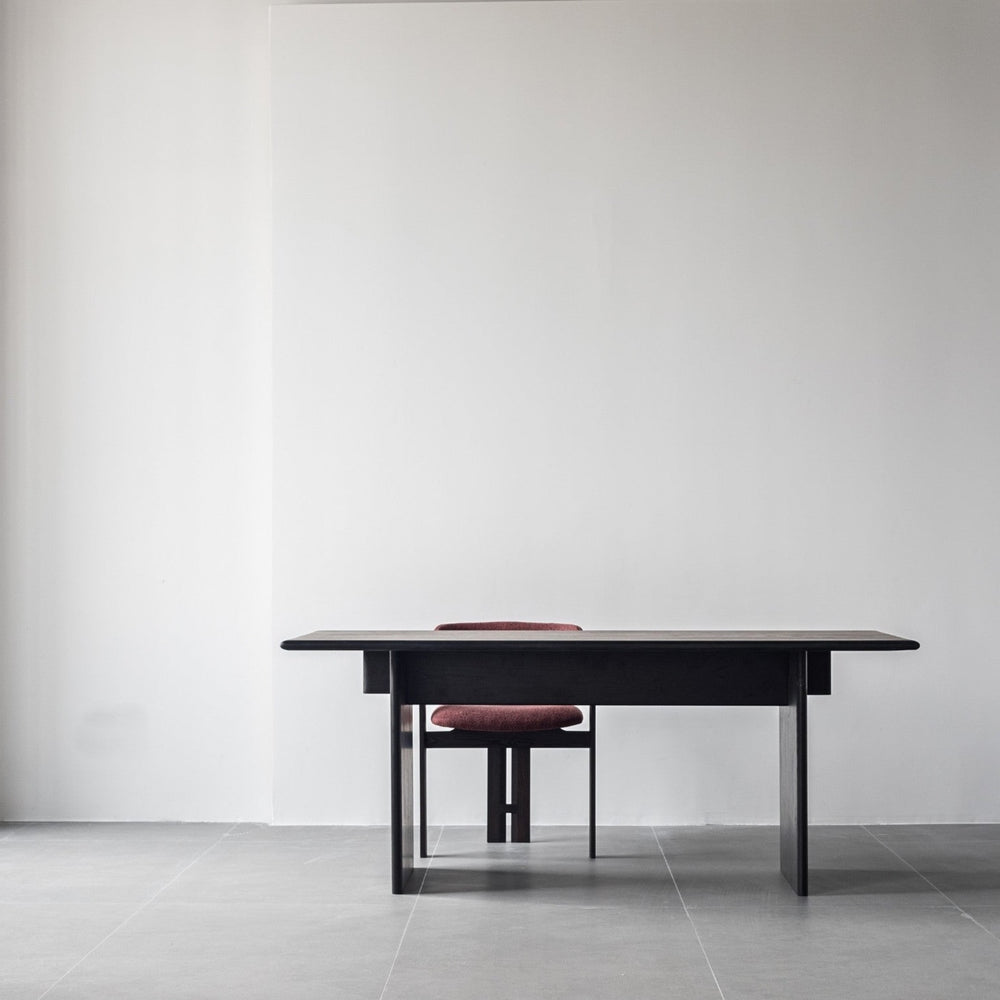 Parallel Wooden Dining Table