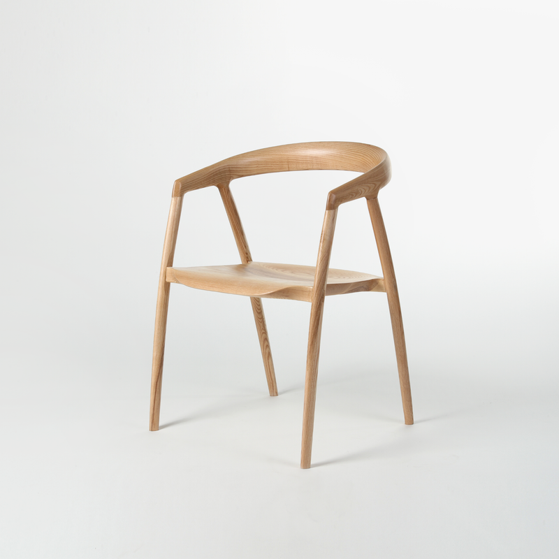 Bone Wooden Dining Chair