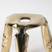Balloon Stool | Stainless Steel Stool | Sculptural Design