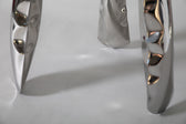 Balloon Stool | Stainless Steel Stool | Sculptural Design