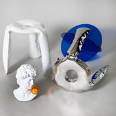 Balloon Stool | Stainless Steel Stool | Sculptural Design